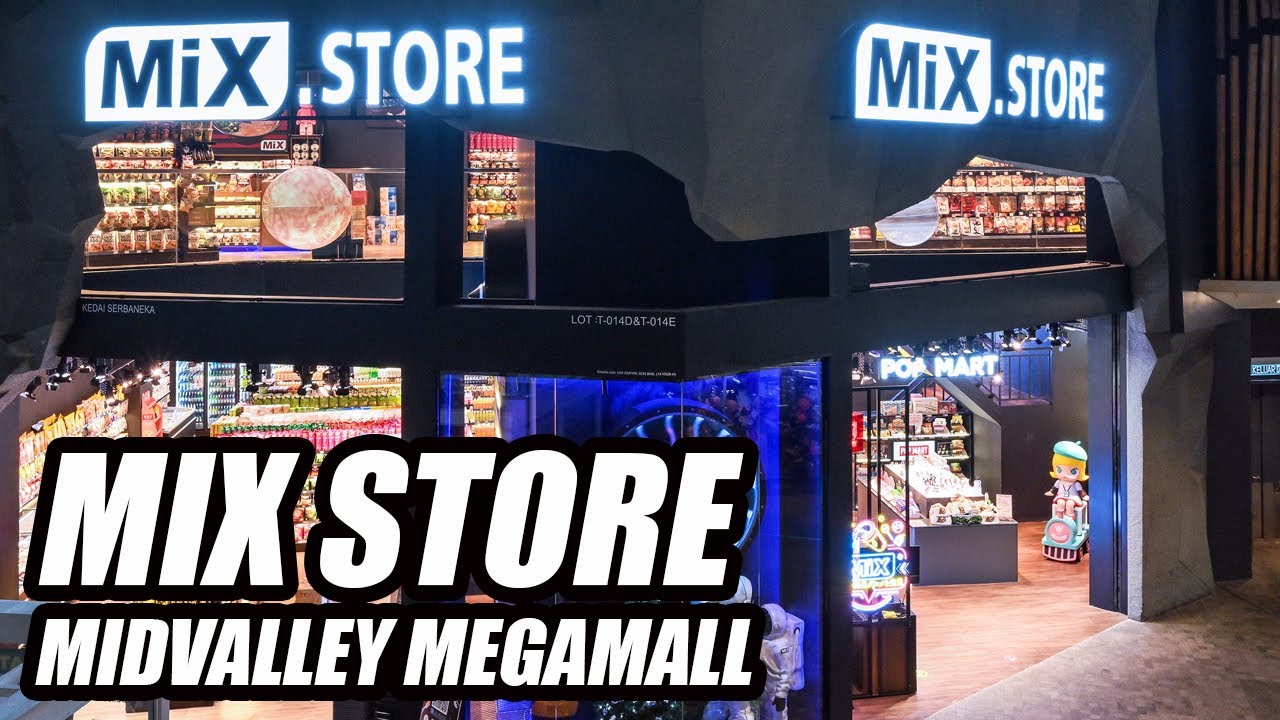 MiX Flagship Store @ MidValley Megamall, Kuala Lumpr Nov 2023 - YouTube
