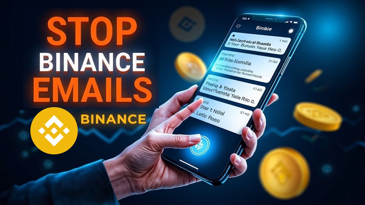 How to Stop Binance Emails | Manage Binance Email Notifications - YouTube