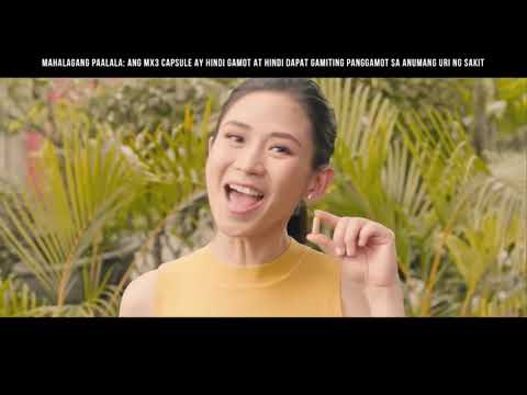 MX3 Capsule TVC 2020-2021 30s with Sarah and Delfin Geronimo - YouTube