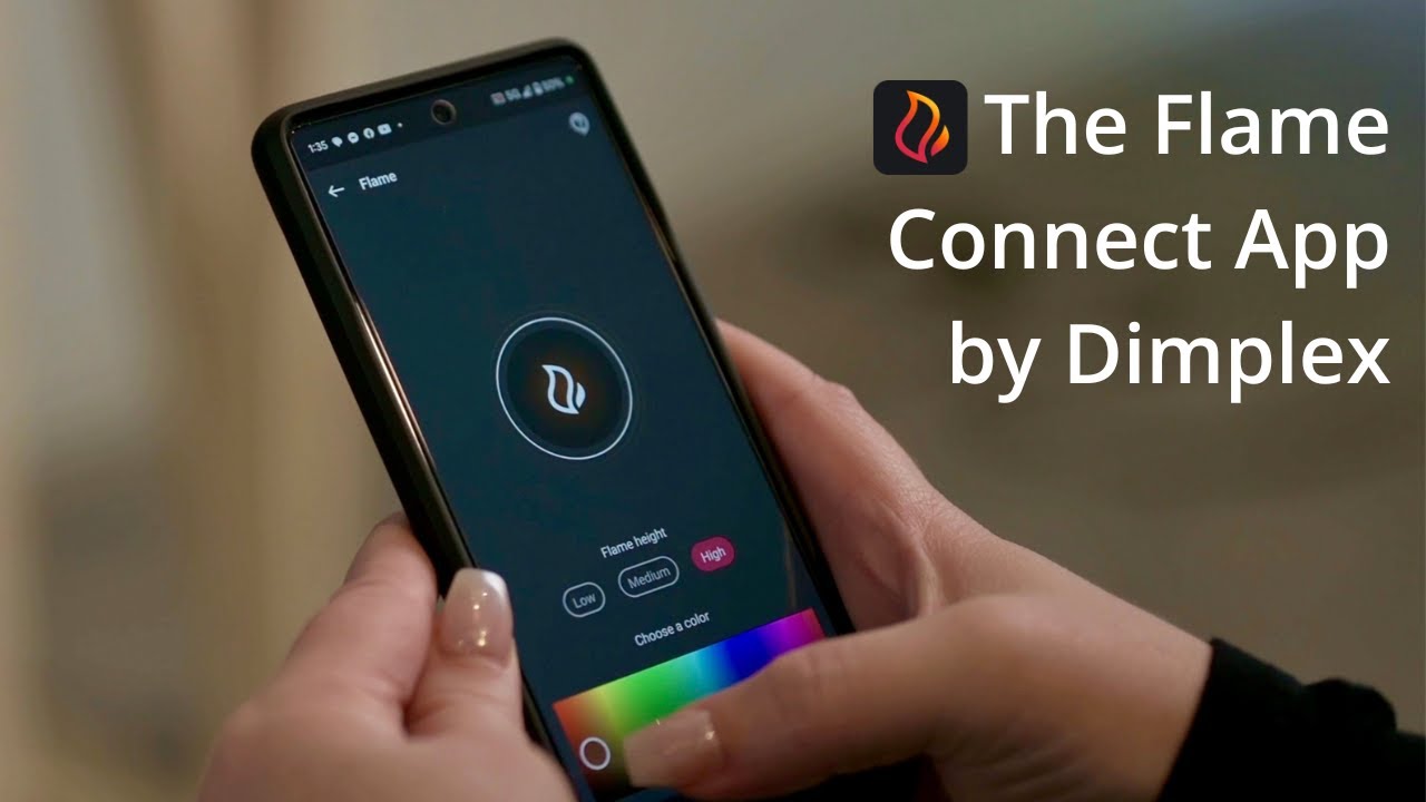 The Flame Connect App by Dimplex - YouTube
