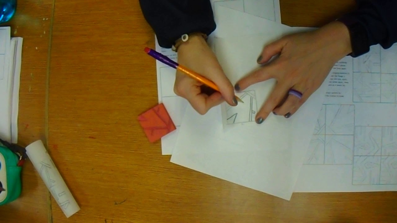 Drawing the Pattern Stamp - YouTube