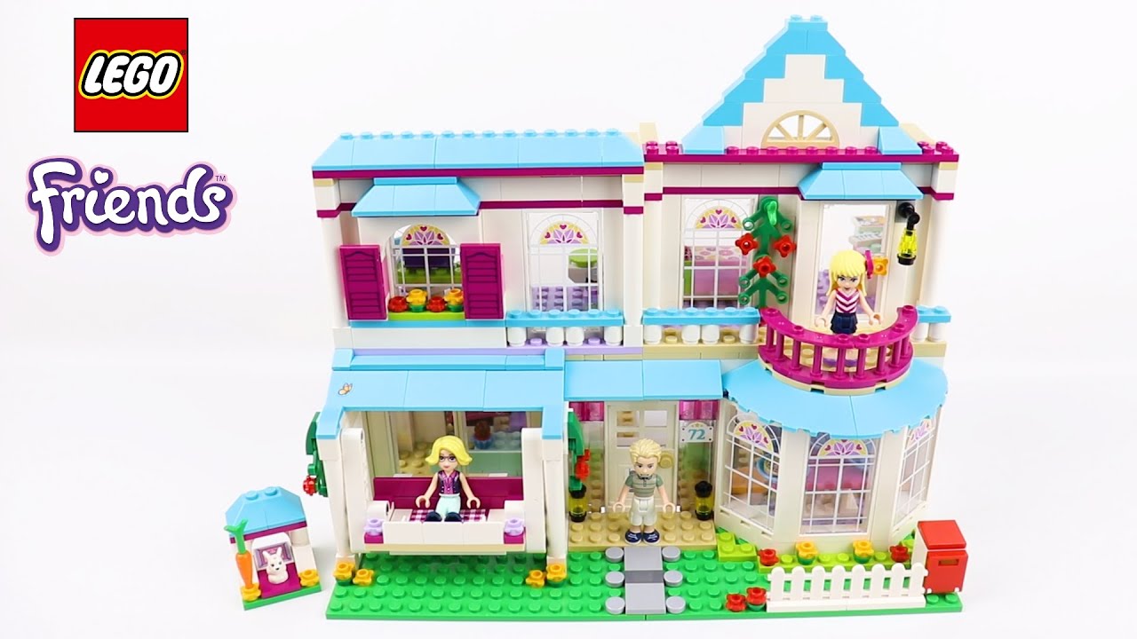 Stephanie’s House from LEGO Friends 41314 | Step by step Lego ...