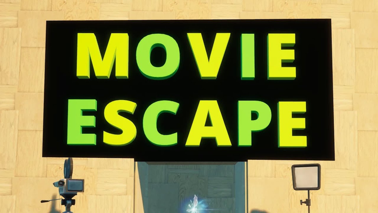 How YOU Can Complete Levels 11,12,13,14,15 in Fortnite MOVIE ESCAPE by ...