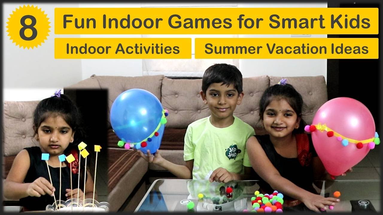 8 Indoor Games and Activities for Smart Kids | Brain-Boosting games ...