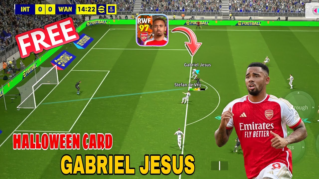 97 Rated Halloween Card Gabriel Jesus is Underrated 🔥 Free Card G ...
