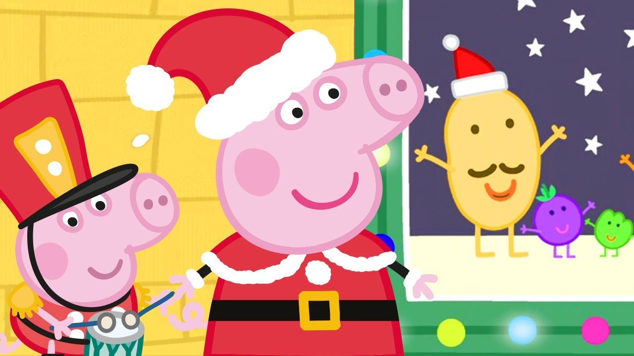 Peppa Pig Official Channel 🎅 Mr Potato's Holidays Show 🎅 Peppa Pig ...