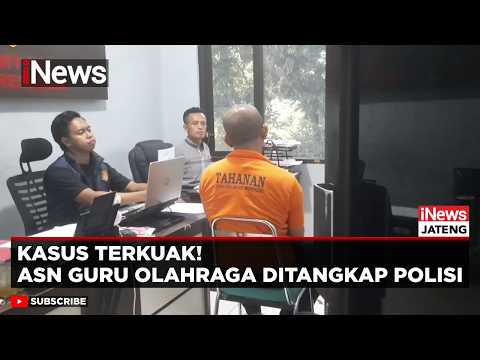 Lecehkan Siswa! Guru Olahraga di Wonogiri Ditangkap Polisi | iNews Jateng