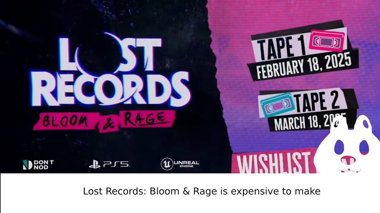 Lost Records: Bloom & Rage is expensive to make - YouTube