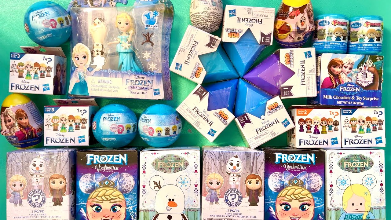 Disney Frozen Toy Collection Unboxing | Pop Adventures | ELSA TOYS ASMR ...