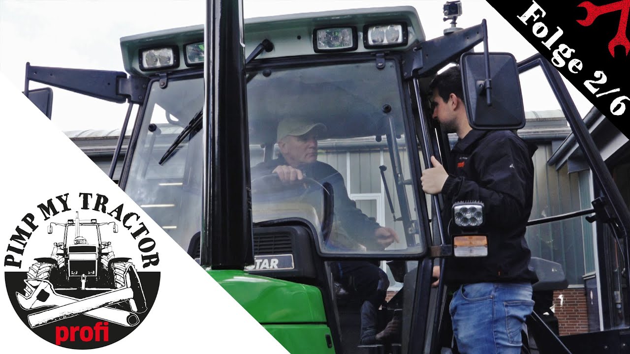 Pimp my Tractor - Teil 2: Die Montage... es werde Licht! | profi # ...