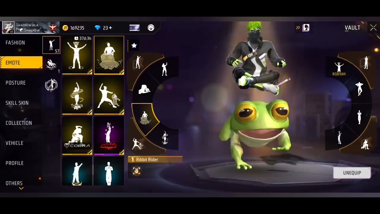 shadow Emote collection 😎🥰 - YouTube