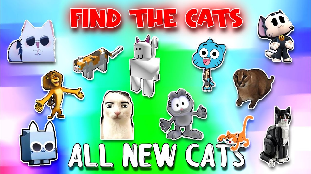 Find The Cats - ALL Cats [ROBLOX] - YouTube