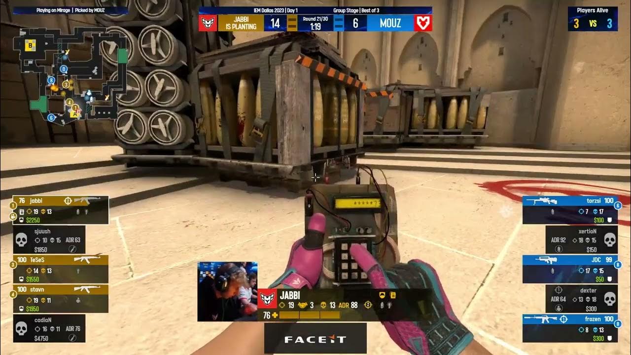 JABBI 1V3 ace clutch - YouTube