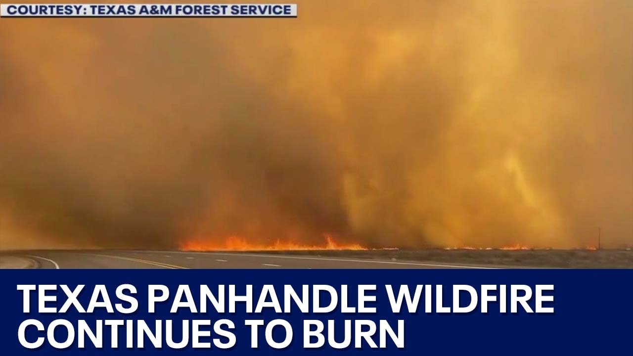 Texas Panhandle fire 2024: Smokehouse Creek Fire continues to burn ...