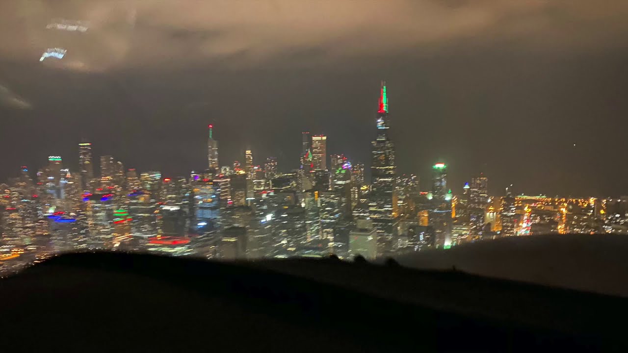 Night Flight Training Cessna 172 G1000 Chicago December 2020 - YouTube