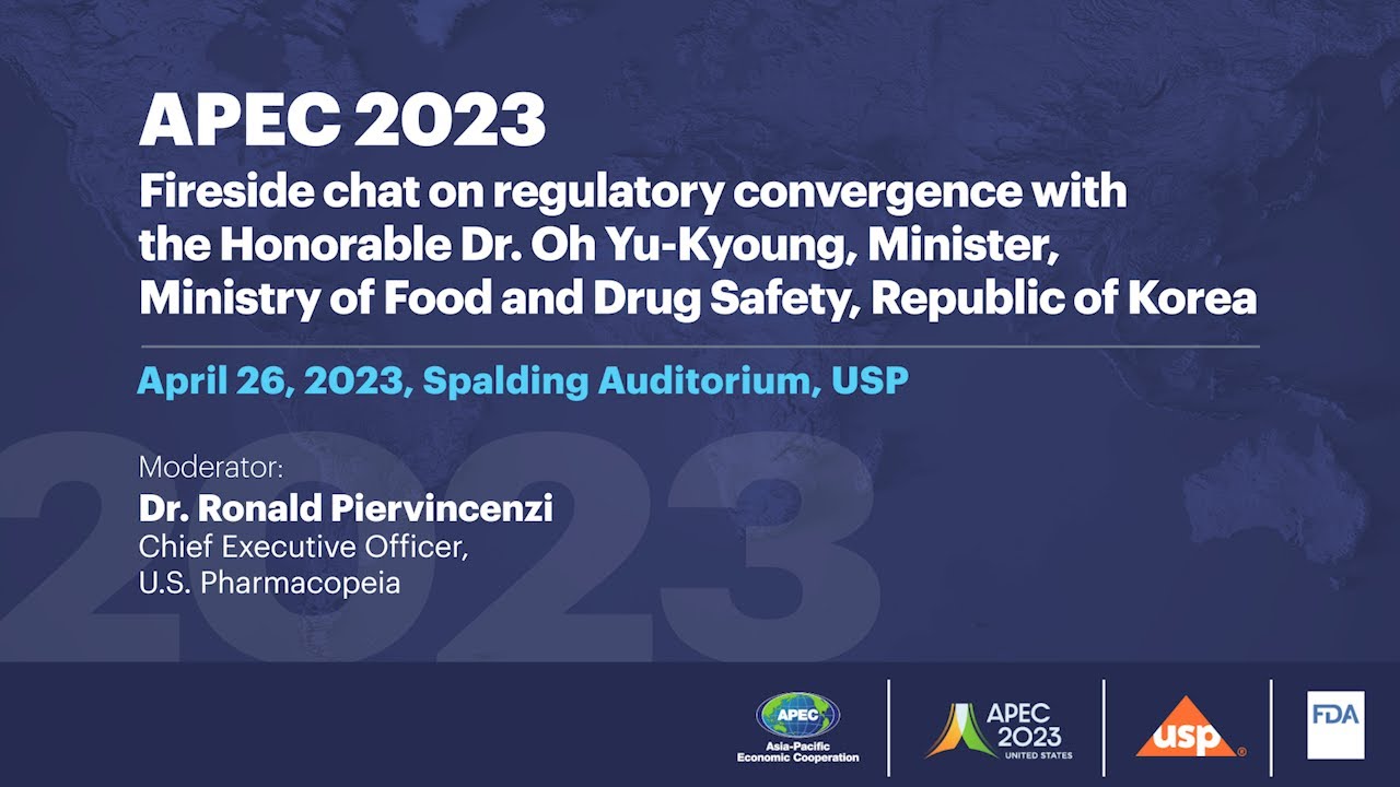 Fireside chat on regulatory convergence with Honorable Dr. Oh Yu-Kyoung ...