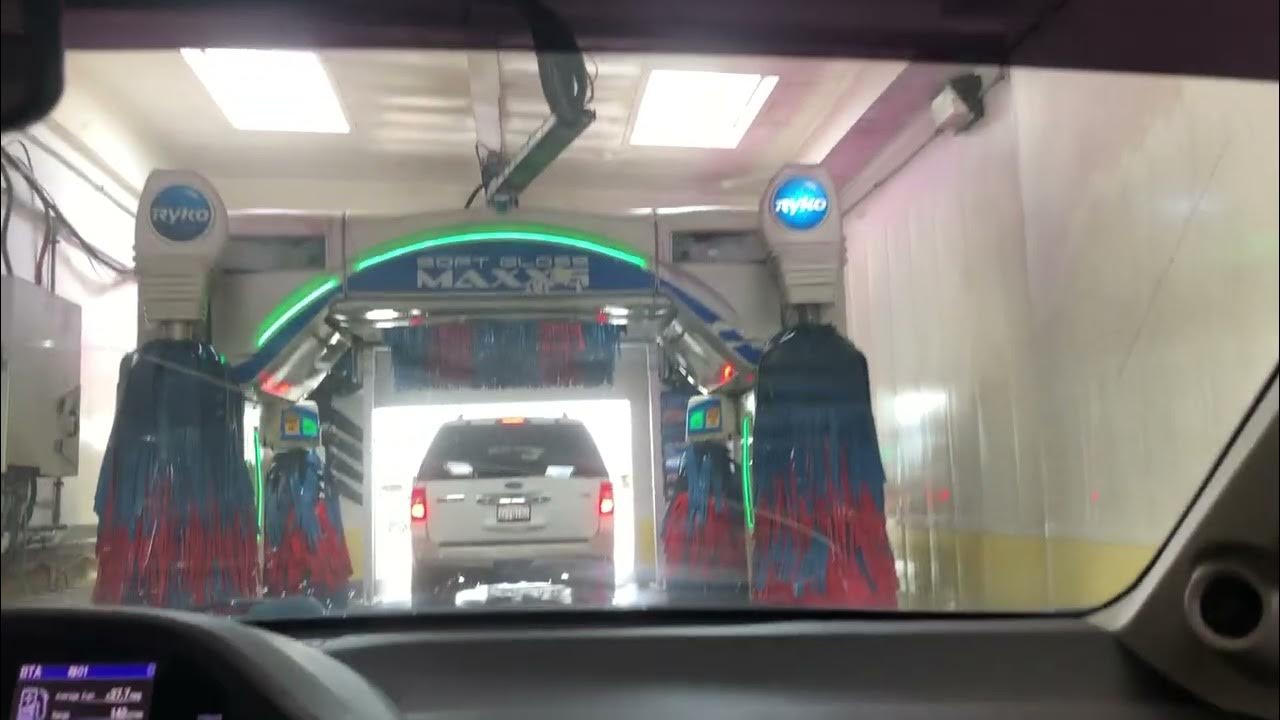 Ryko Softgloss Maxx 5 Car Wash at Shell Gas Station Sepulveda Blvd, Mission Hills, CA - YouTube