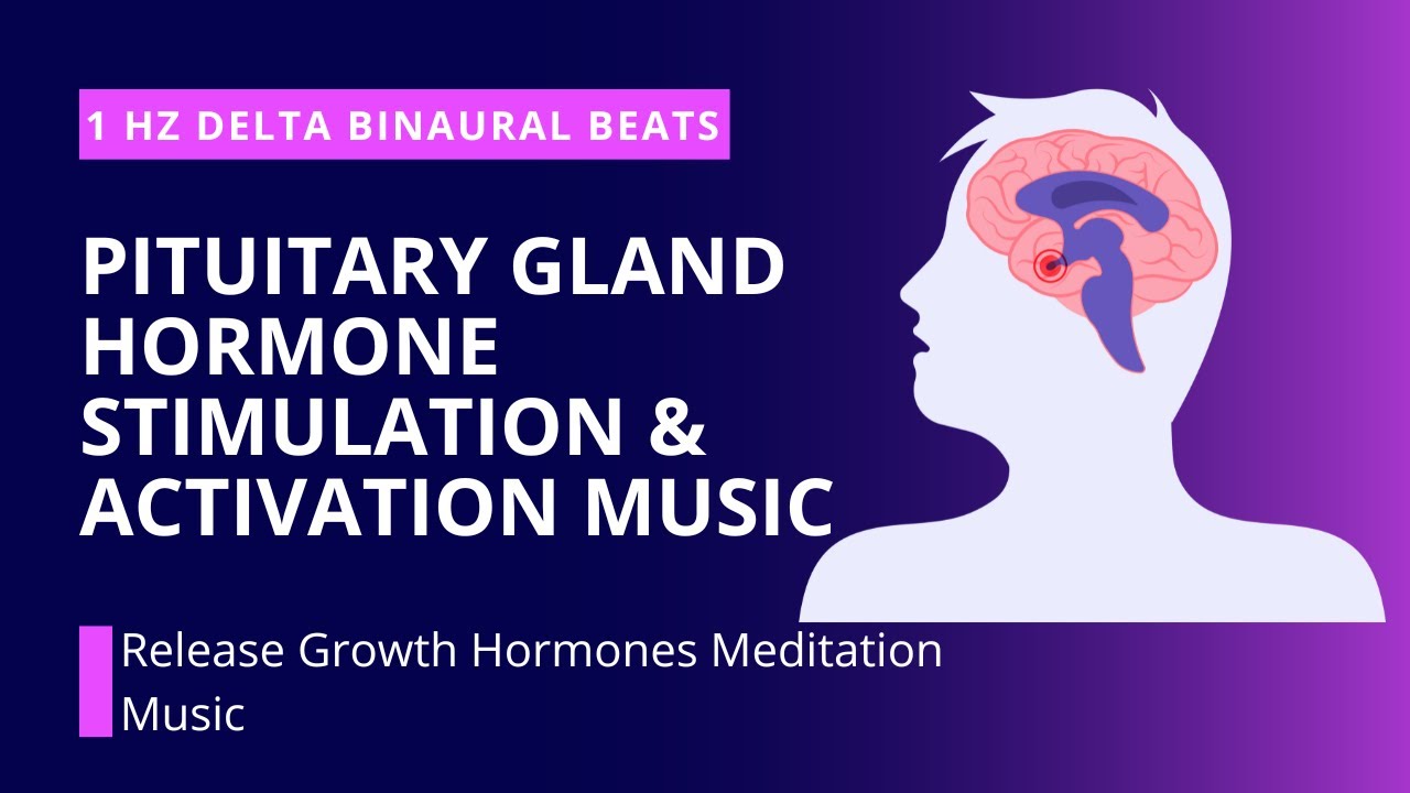Pituitary Gland Hormone Stimulation & Activation | 1Hz Delta Binaural ...