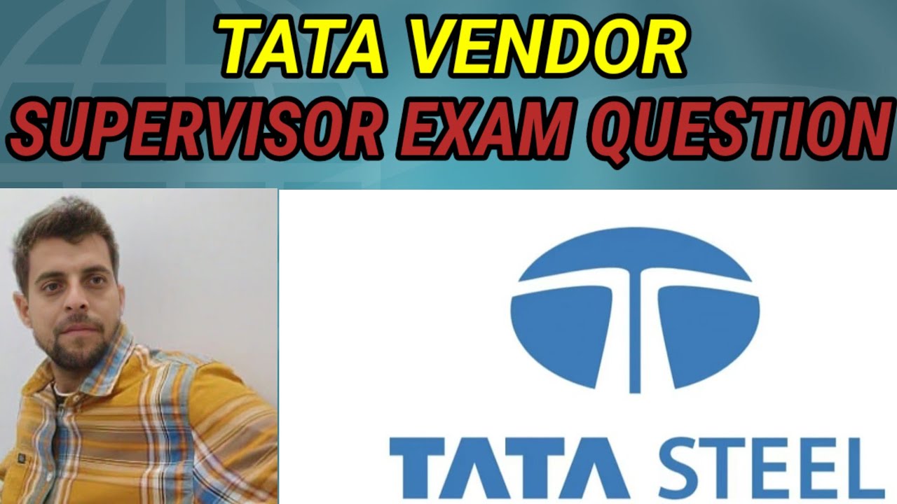 Tata Vendor Supervisor Exam Question#tata - YouTube
