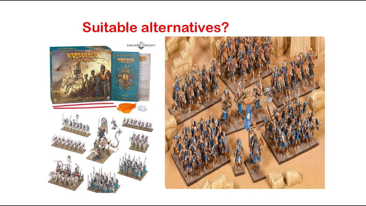 Alternative Warhammer Old World models: Mantic Games - YouTube