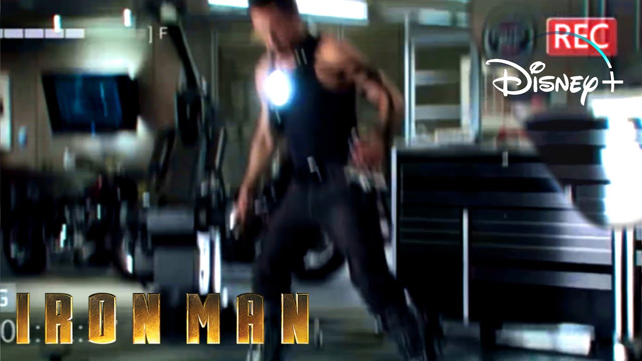 Iron-Man 1 | Tony Tests Flight Scene | Disney+ [2008] - YouTube