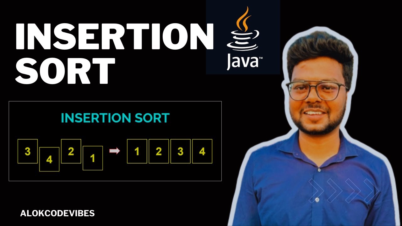 #InsertionSort, #SortingAlgorithm, #JavaProgramming, #DataStructures, # ...