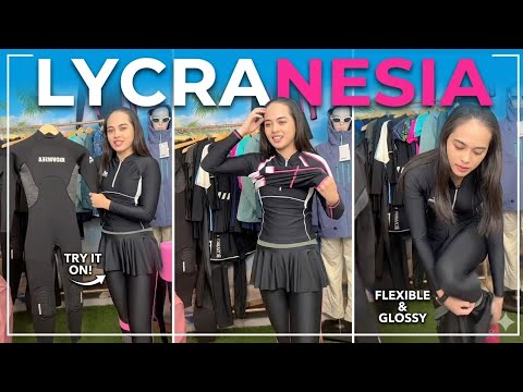 TRY ON HAUL SPANDEX LYCRA WEAR #lycra #yogasuit #dance #leggings #hijab #gemoy 