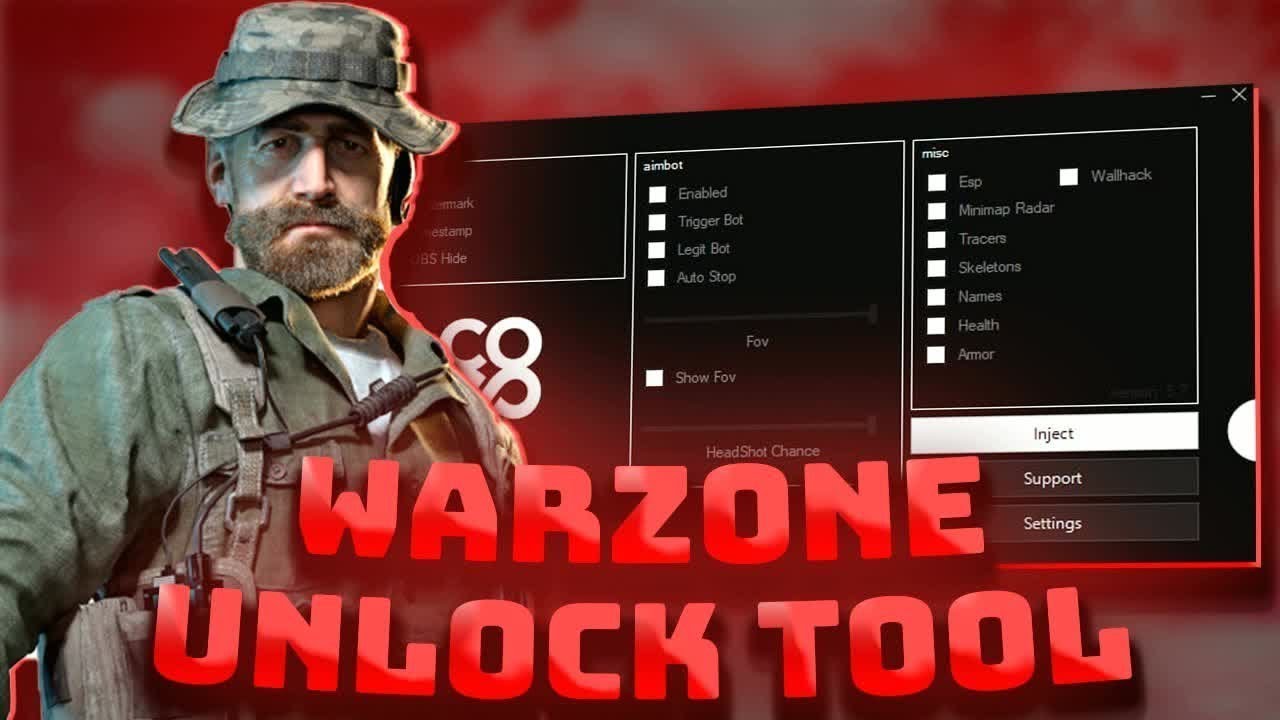 LINK UPDATED 5.0 HACK/MOD MENU APK WARZONE MOBILE +WALLHACK +AIMBOT ...