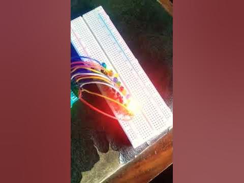 Moving Light Display Arduino Project for Beginners - YouTube