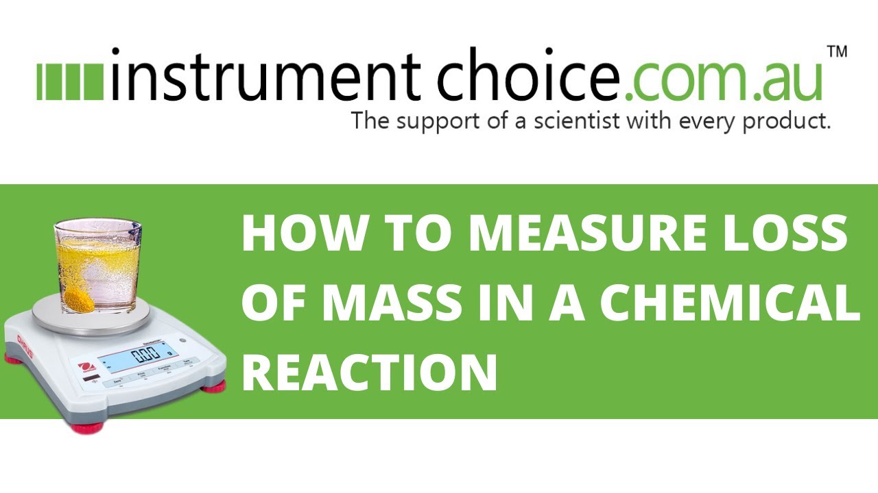 How To Measure Loss Of Mass in a Chemical Reaction - YouTube