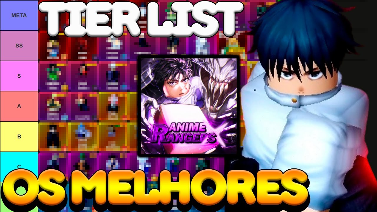 TIER LIST DOS MELHORES PERSONAGENS ANIME RANGERS X - YouTube