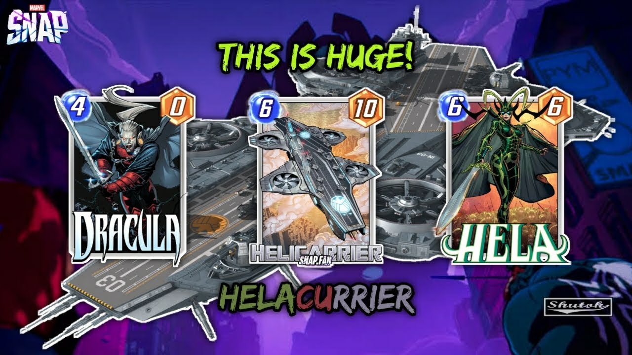 Helacurrier (Hela, Dracula & Helicarrier), This is Huge! Hela Discard ...