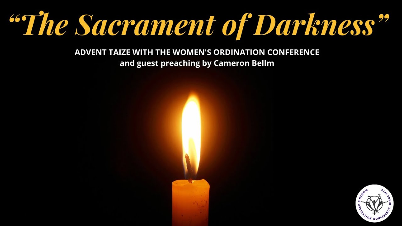 The Sacrament of Darkness: Advent Taize with Cameron Bellm - YouTube