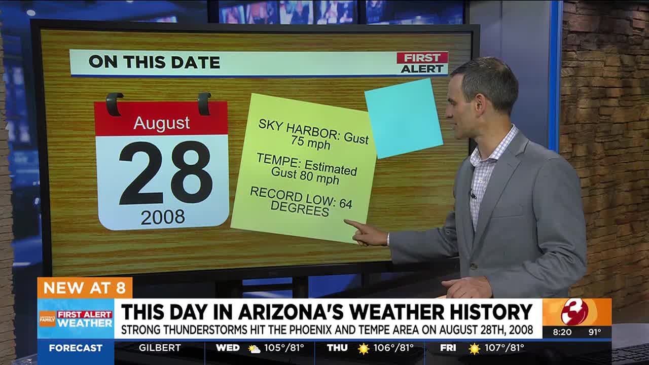 Remembering strong thunderstorms that hit Phoenix area on this day in ...