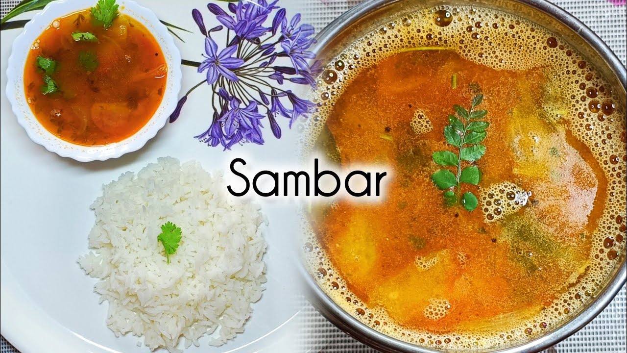 How to make Sambar? | Simple and Easy Recipe in Pressure Cooker ...