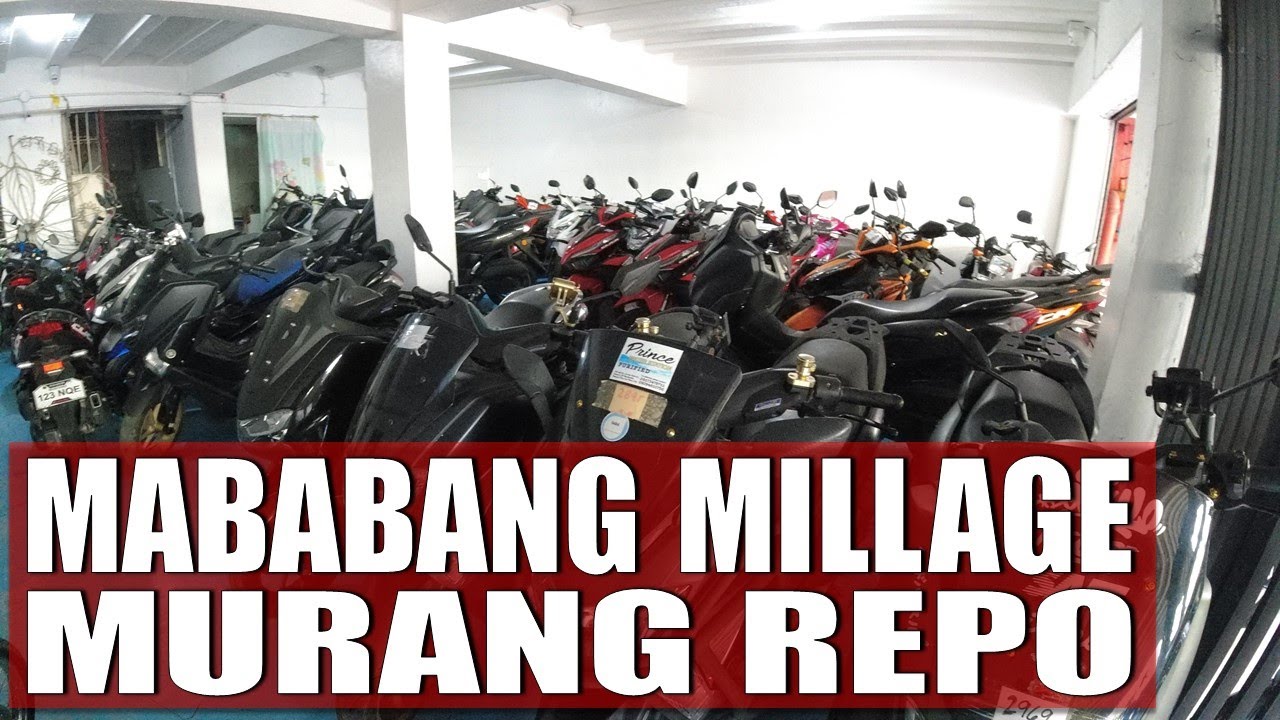MURANG MOTOR | REPOSSESSED MOTOROCYCLE PHILIPPINES - YouTube