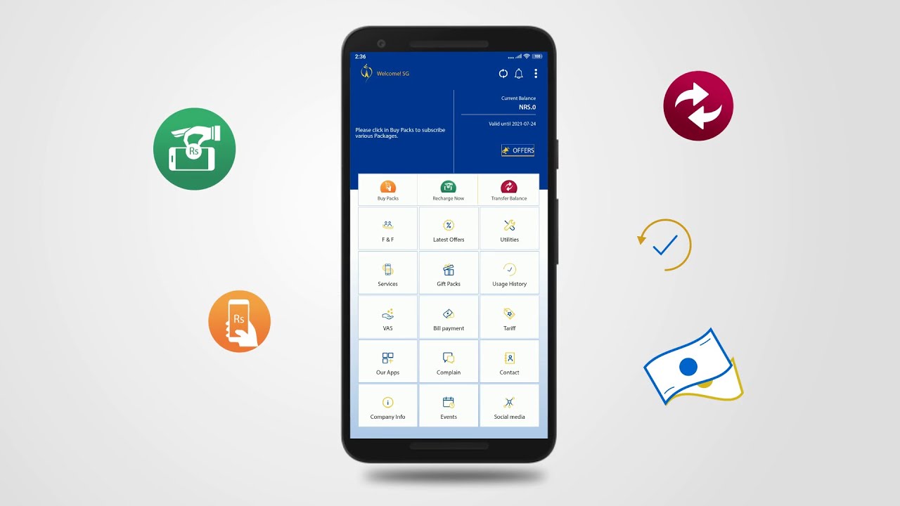 Check Usage History through Nepal Telecom App - YouTube