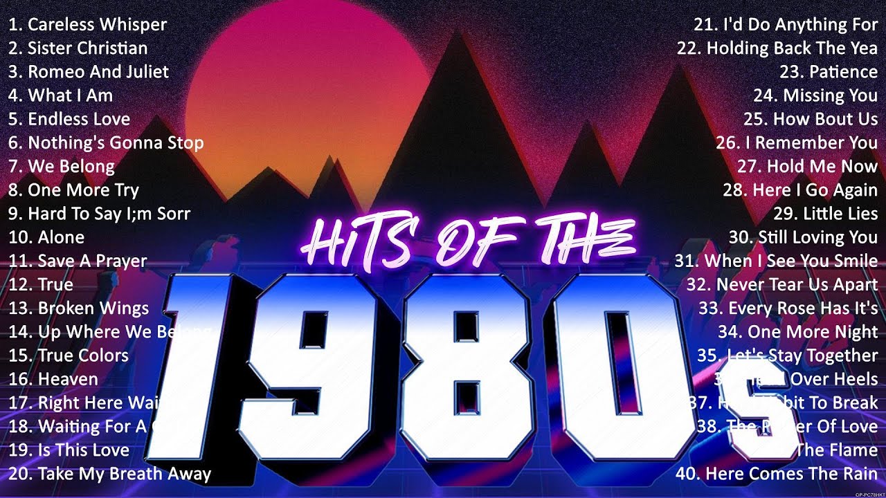Greatest Hits Of The 80s ~ 80s Music Hits ~ The Best Songs Of The 80s ...