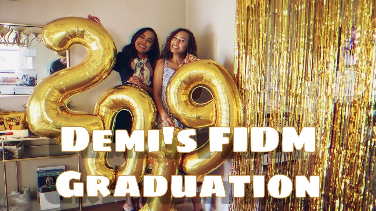 FIDM Graduation 2019!! - YouTube