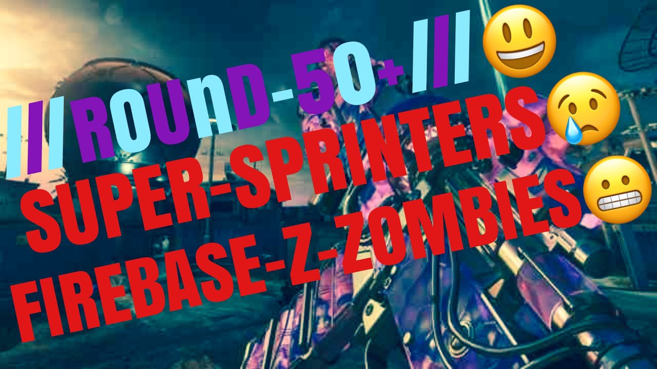DLC1-FIREBASE Z-SUPER-SPRINTERS-GAME-PLAY COLD-WAR ZOMBIES 🧟‍♂️ - YouTube