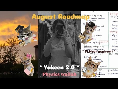 🔥 August Roadmap for NEET 2027 | Dropper Strategy 📚 | Yakeen 2.0 Physics Wallah | Comeback Series