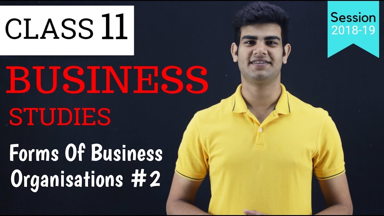 forms of business organization class 11 | WITH NOTES | part-2 - YouTube