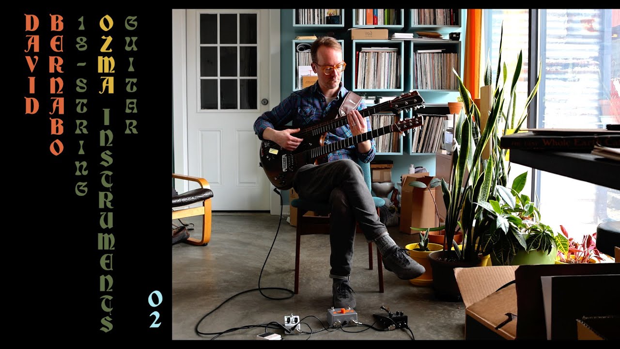 Weird Instruments: an 16-string Guitar Made by Ozma Instruments (Part 2 ...