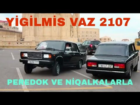 YİGİLMİS VAZ 2107 -  99 RX 111 VE 90 LF 297 ( PEREDOK VE NİQALKA İLE).