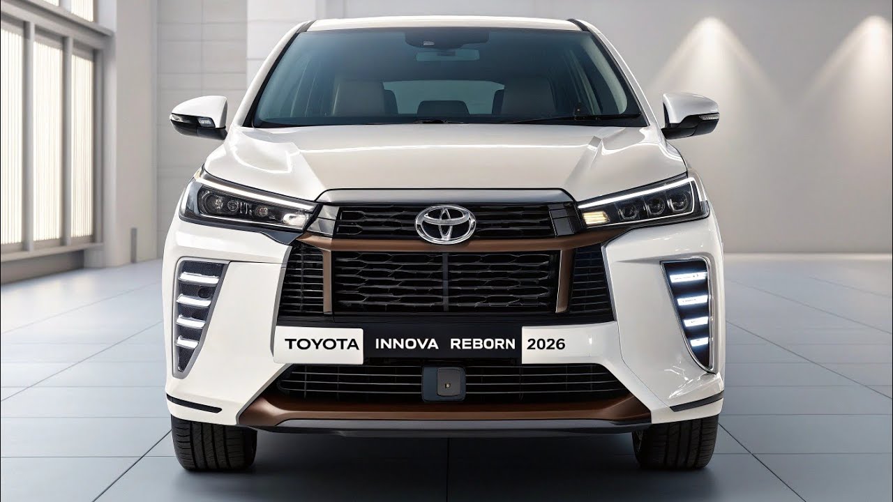 Toyota Innova Reborn 2026 Resmi Meluncur! Desain Baru, Mesin Hybrid ...