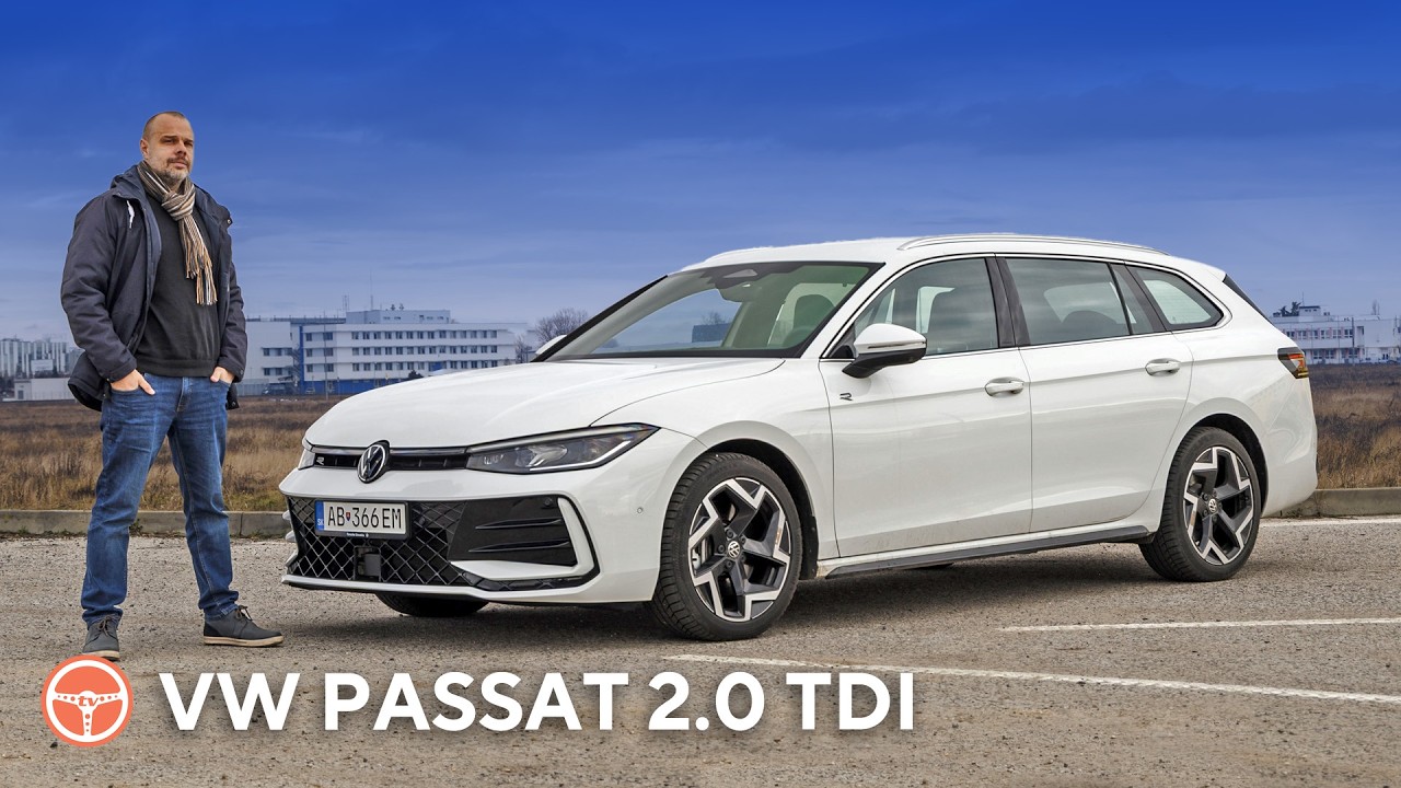 Naftový sen VW PASSAT 2.0 TDI 4motion R line - volant.tv test - YouTube
