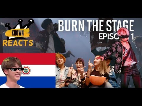 [KROWNREACTS] BURN THE STAGE EP. 1 || Reaction + Experiencia en el WINGS TOUR