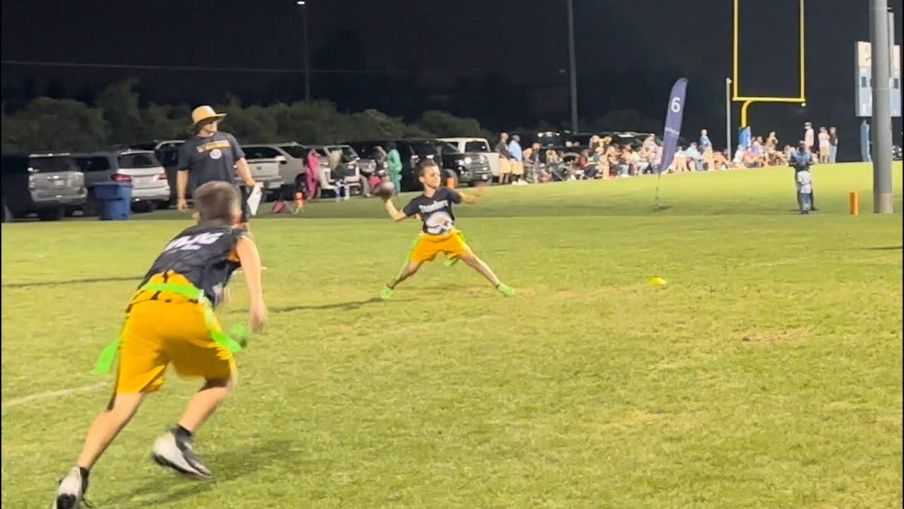 The defending champs #1 Steelers championship game vs Ravens @nflflag4 ...