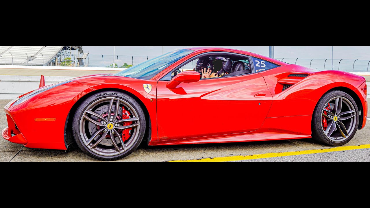 Ferrari 488 is insane on track car guys dream - YouTube