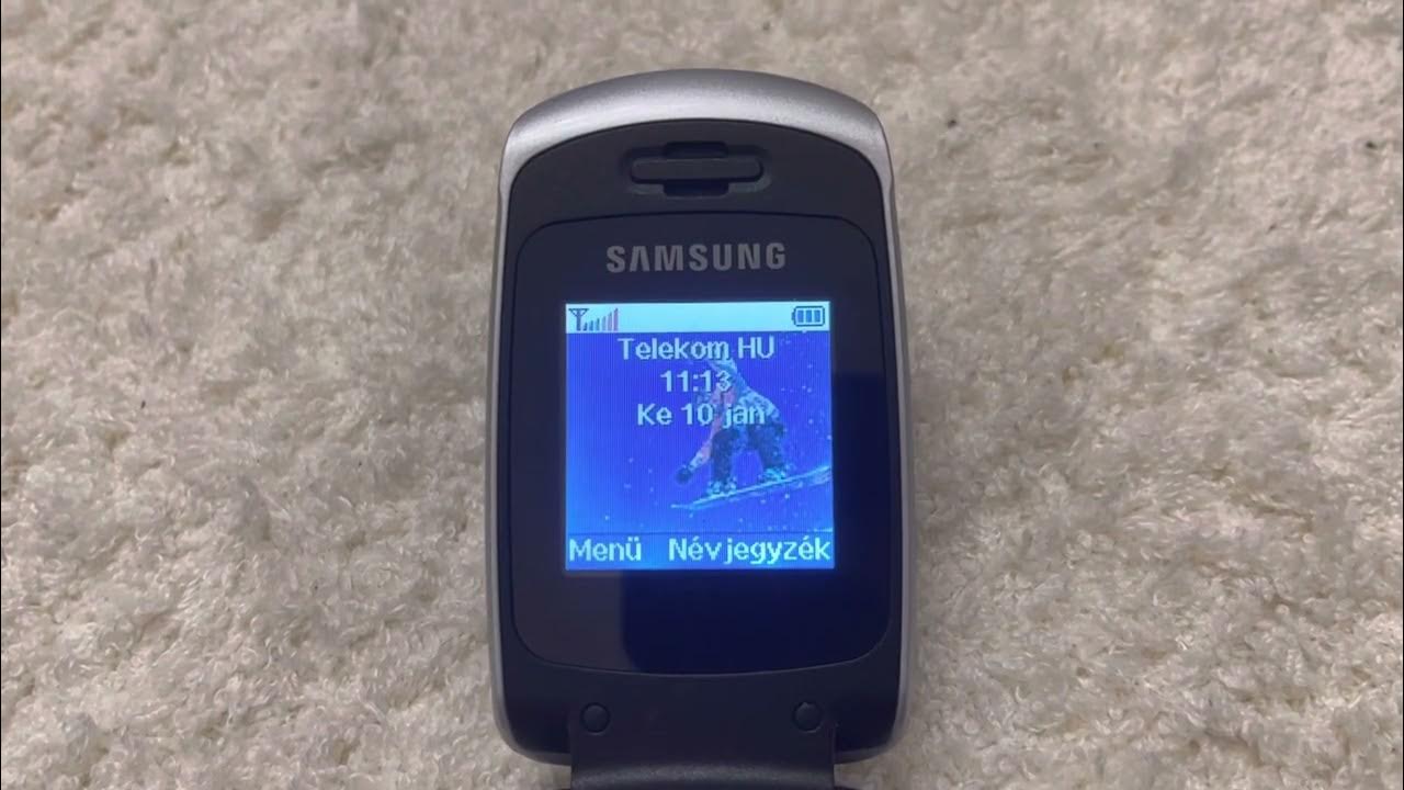 Samsung SGH-C260 On/Off - YouTube